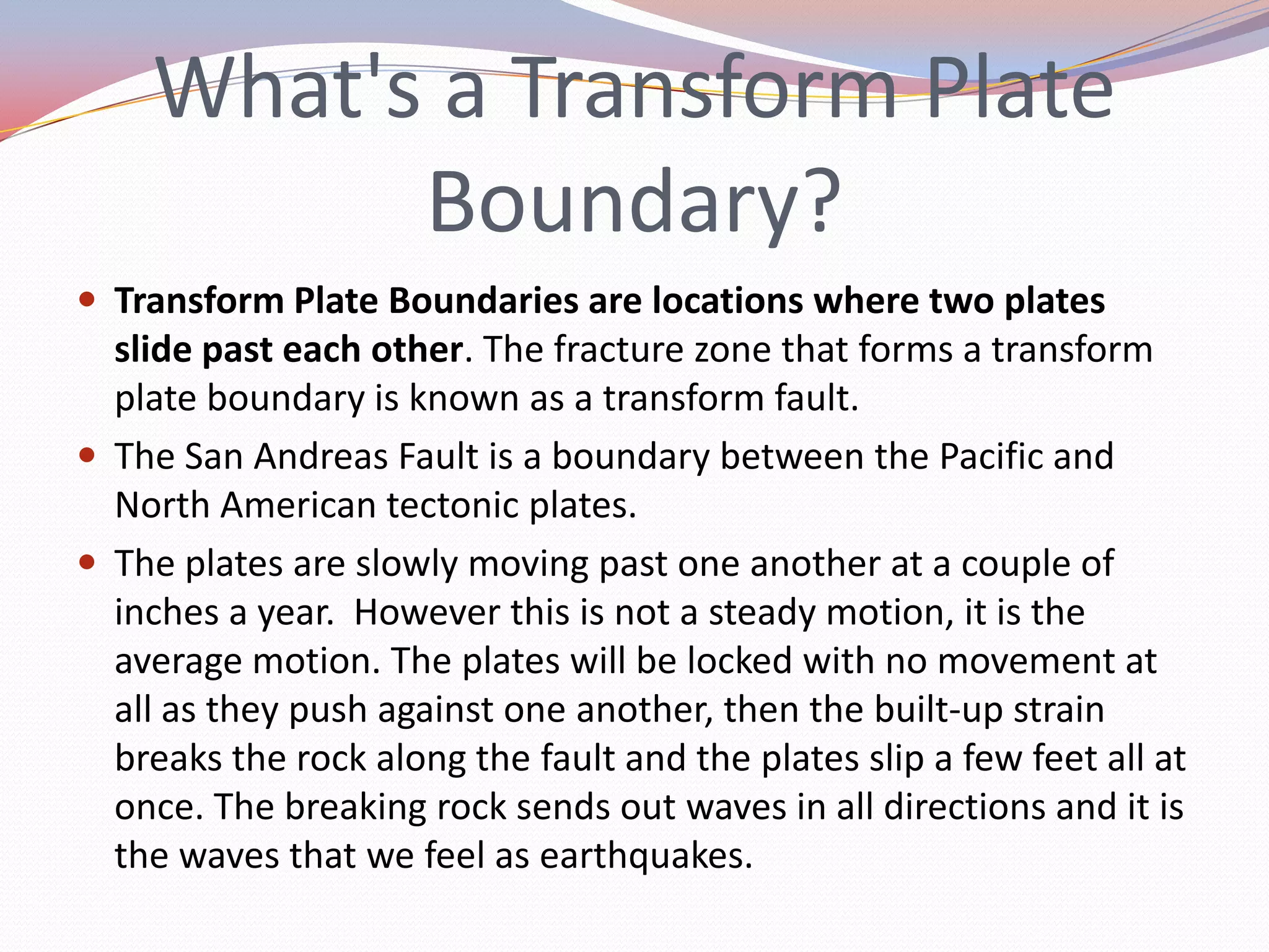 san andres fault line | PPTX