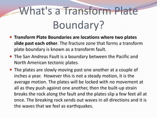 san andres fault line | PPTX