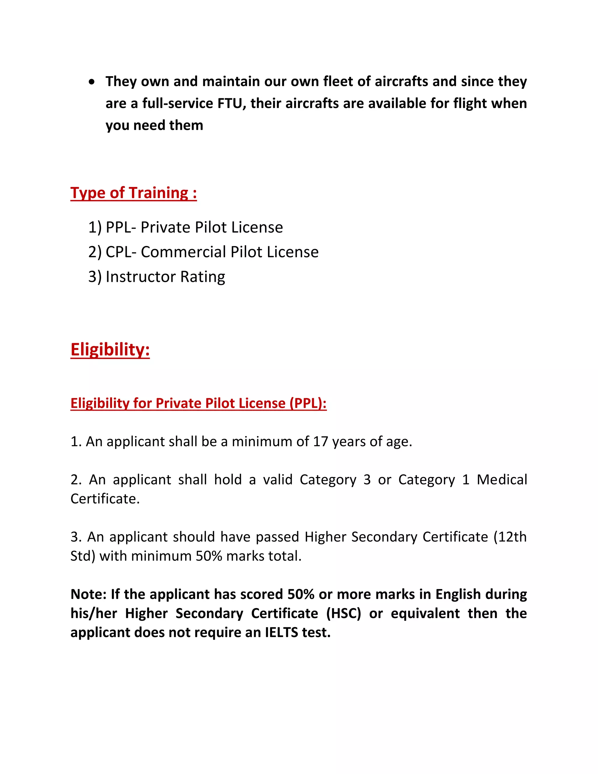 Aaa aviation flight academy | PDF