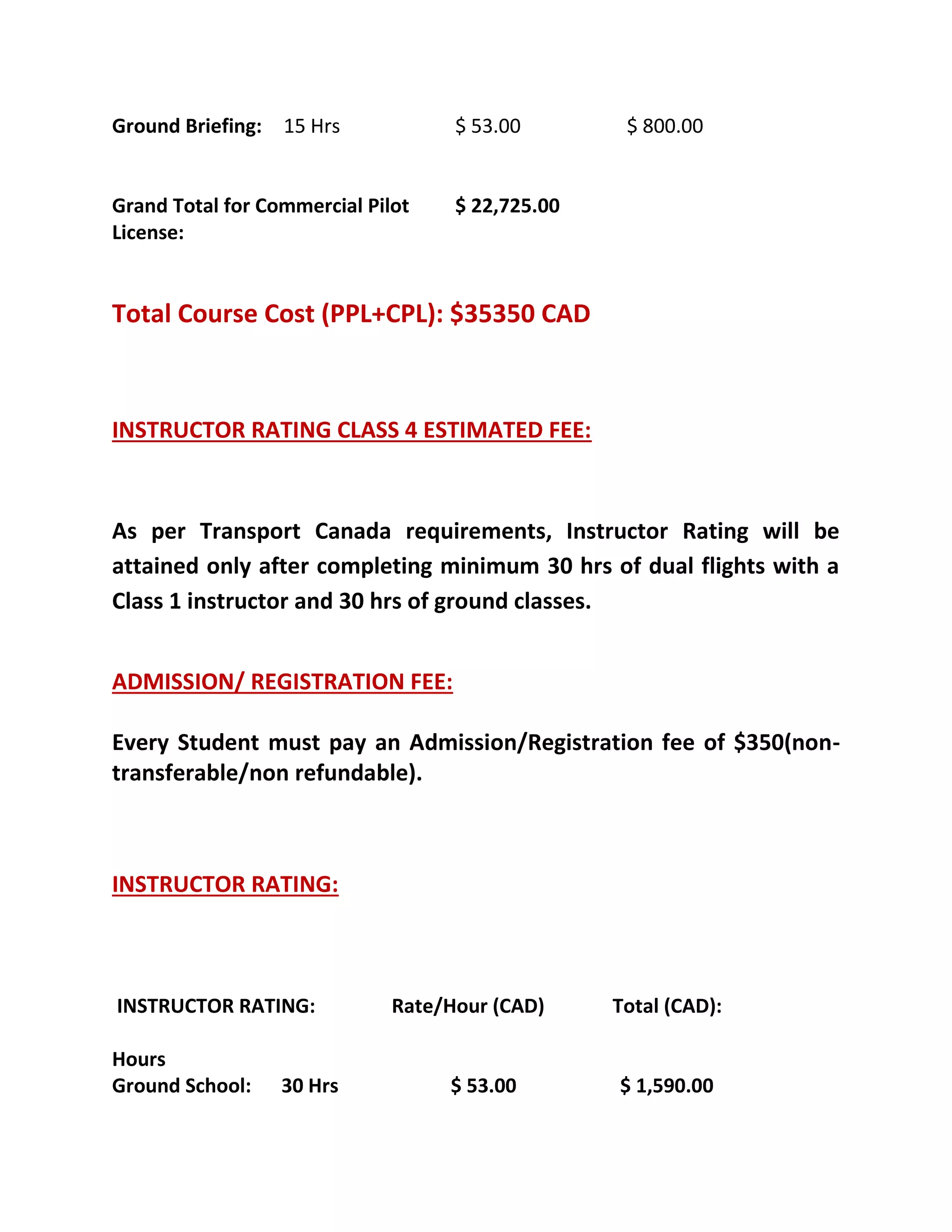 Aaa aviation flight academy | PDF