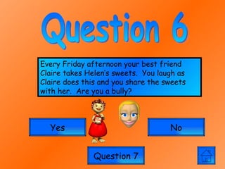 Aaa bullying games quiz 1 | PPT