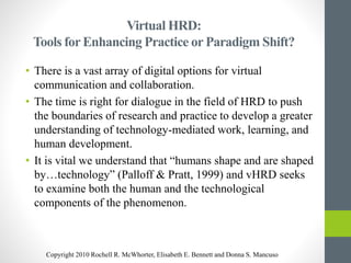 Virtual HRD Presentation | PPTX