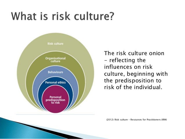Risk Culture, Risk What?