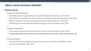 Artist Assistant AI(AAA) | PPT