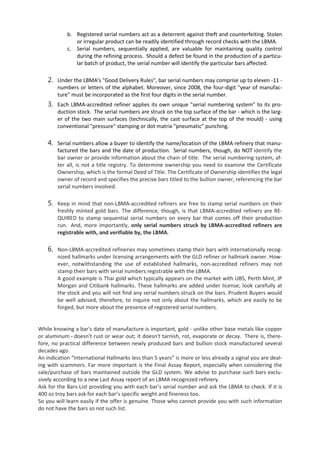 Aaa good delivery | PDF