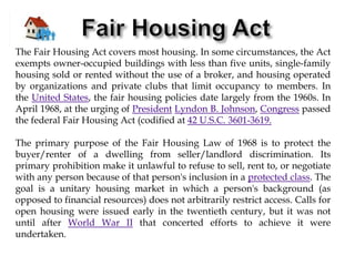 Your Housing Rights | PPTX