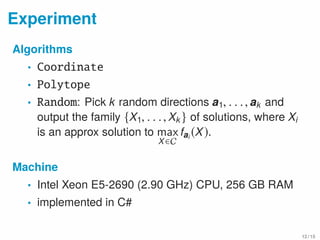 Regret Minimization in Multi-objective Submodular Function Maximization | PPT