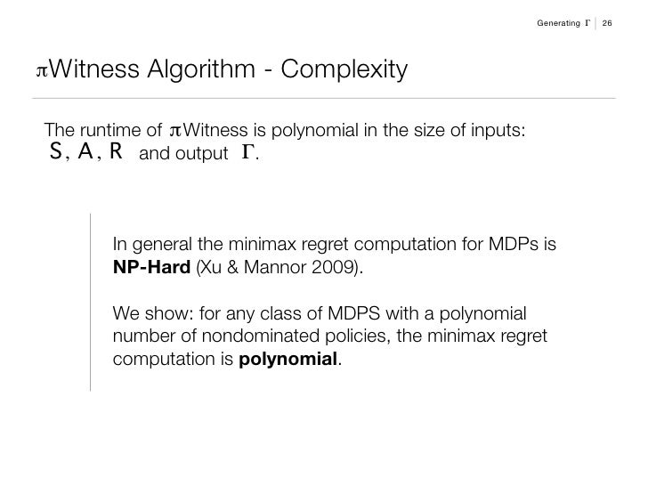 Robust Policy Computation In Reward Uncertain Mdps Using Nondominated