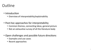 A Categorisation of Post-hoc Explanations for Predictive Models | PPT