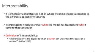 A Categorisation of Post-hoc Explanations for Predictive Models | PPT