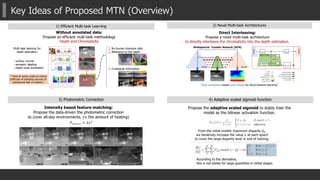 [AAAI2018] Multispectral Transfer Network: Unsupervised Depth Estimation for All-day Vision | PPTX
