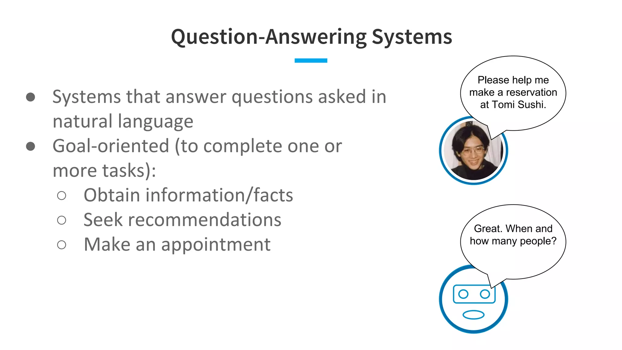 [AAAI 2019 tutorial] End-to-end goal-oriented question answering systems | PPT