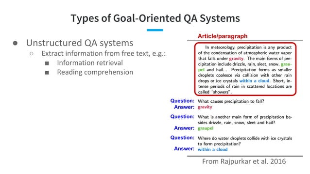 [AAAI 2019 tutorial] End-to-end goal-oriented question answering systems | PPT