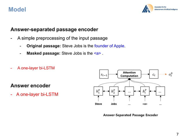 Improving Neural Question Generation Using Answer Separation Ppt