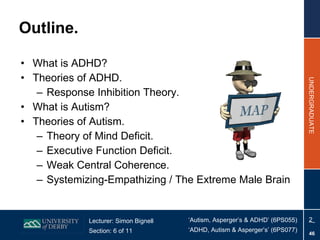 Section 6 - Aetiology of ADHD & Autism | PPT