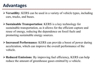 Kinetic energy recovery system | PPT
