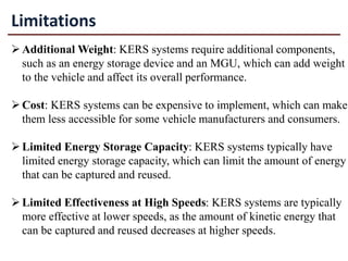 Kinetic energy recovery system | PPT