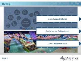 Analytics in Online Retail | PPTX