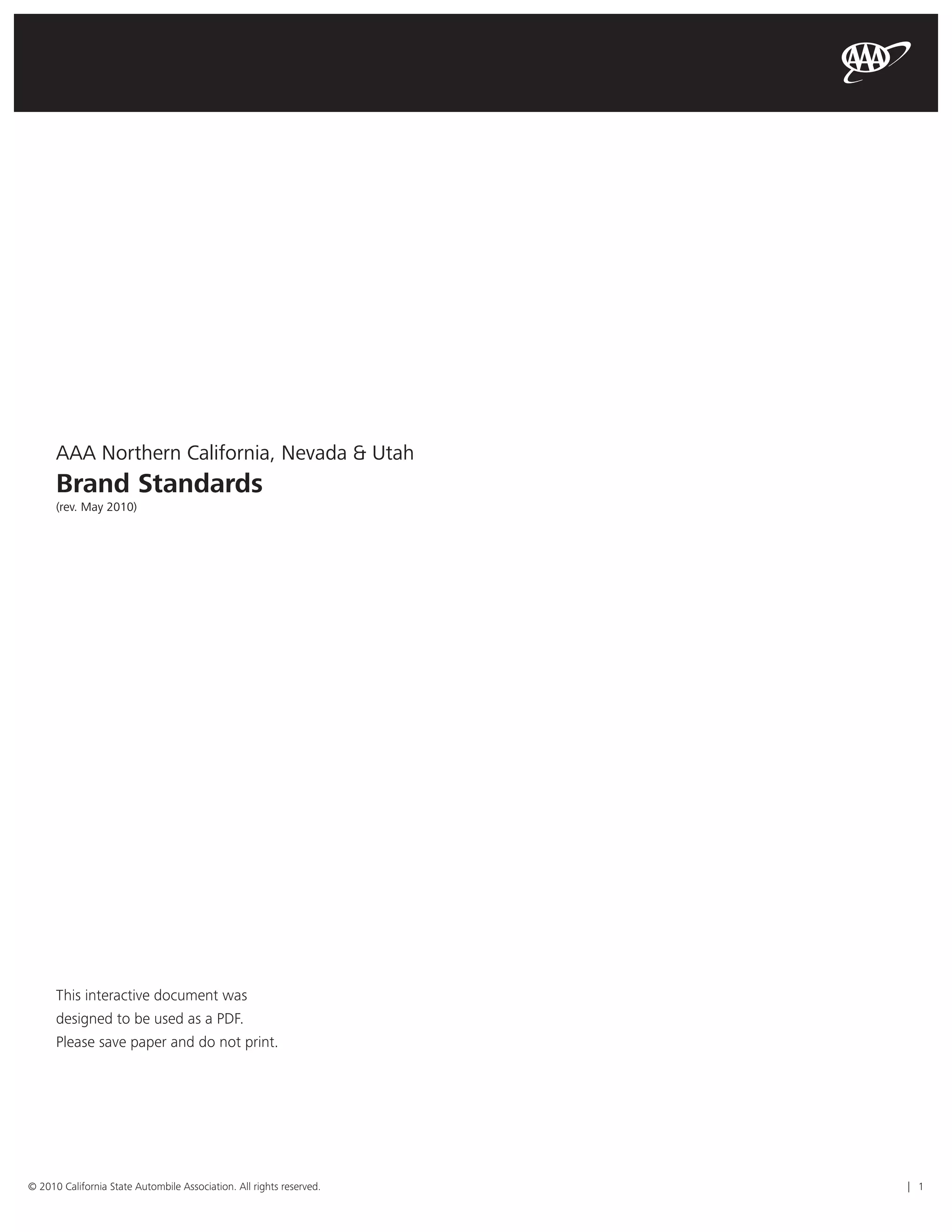 Aaa ncnu brand standards rev 05-10-2 | PDF
