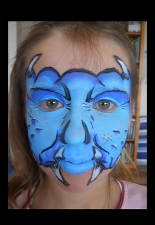 Monsters Inc Face Paint