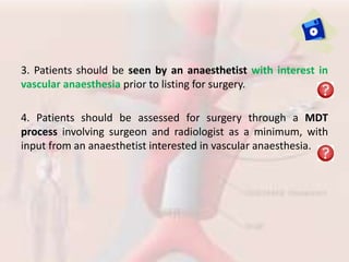 Preop assessment of AAA | PPT
