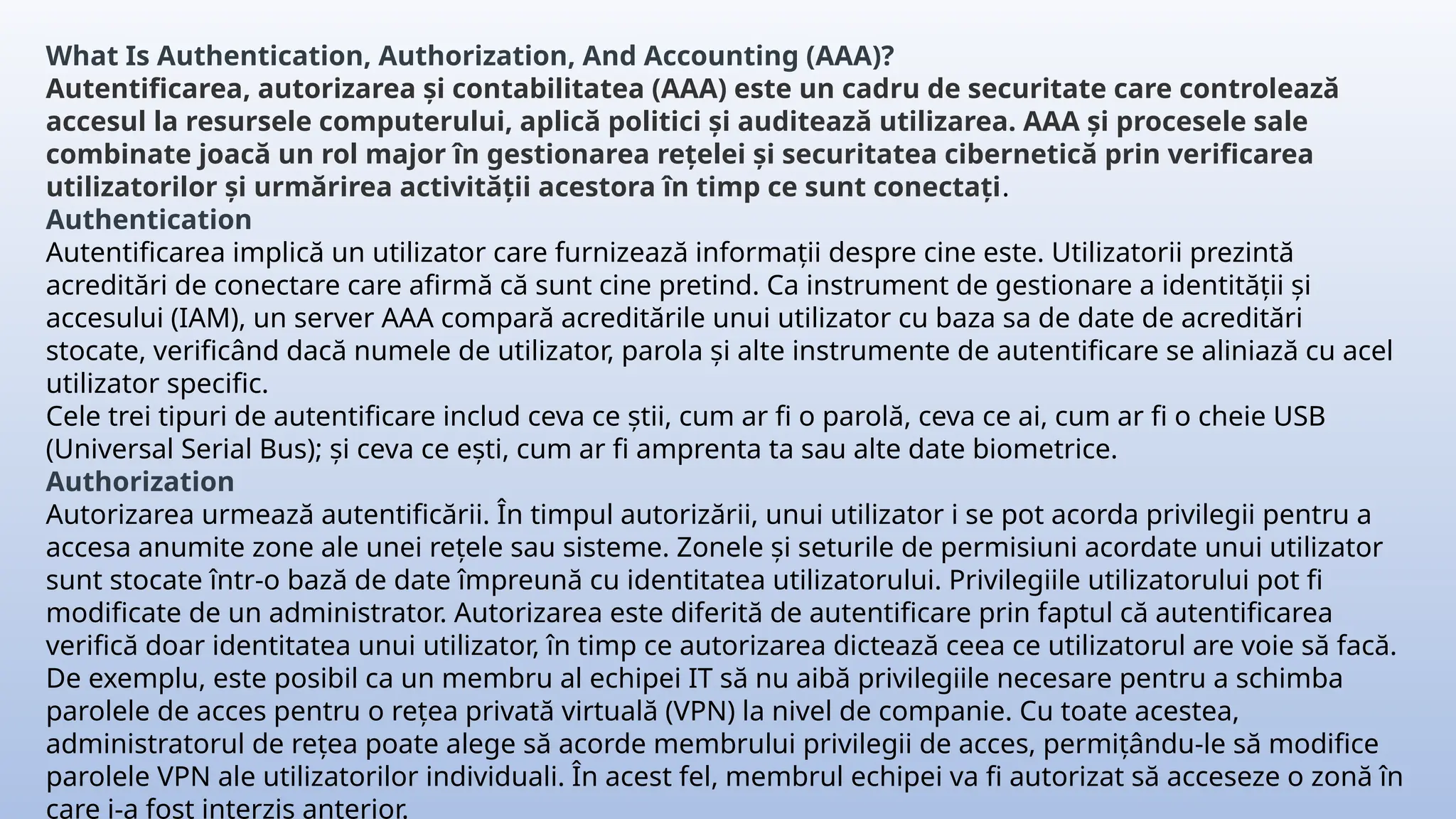 AAA Protocol, Authorize, Authenticate, Accounting.pptx