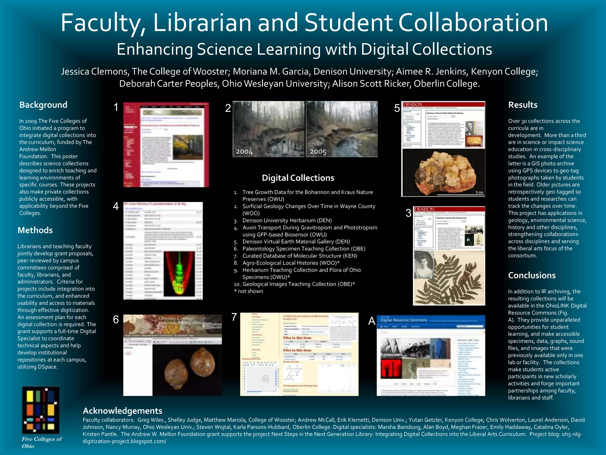 Faculty, Librarian, and Student Collaboration: Enhancing Science ...