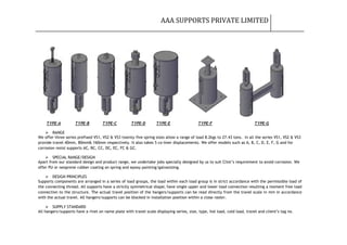 Pipe Supports catalgue | PDF | Commodities | Economy