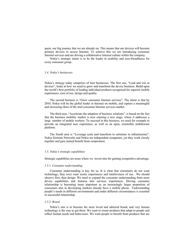 ery Human Technology - How Nokia is facing the population ageing. | PDF