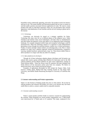 ery Human Technology - How Nokia is facing the population ageing. | PDF