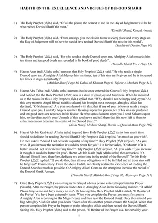 Aab e-kauthar-hadith-only | PDF