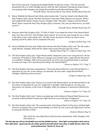 Aab e-kauthar-hadith-only | PDF