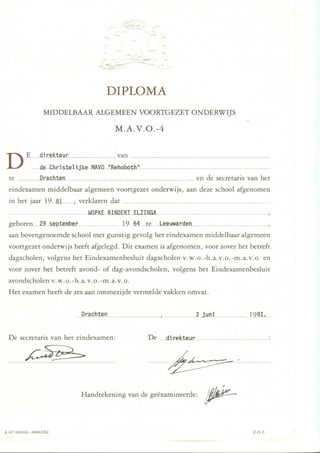 Diploma's | PDF