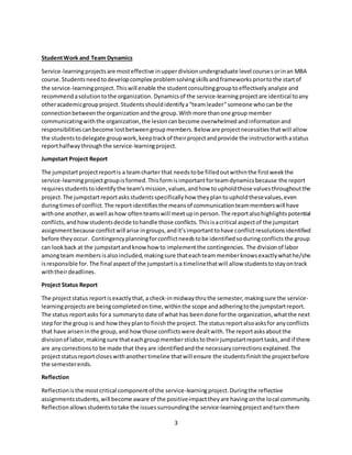 Implementing Service Learning into the Classroom | PDF