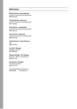 Chris Dowling - Resume | DOCX | Commercial Trucks | Auto Body Styles