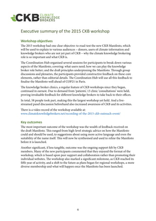 CKB-Workshop-2015-Report | PDF