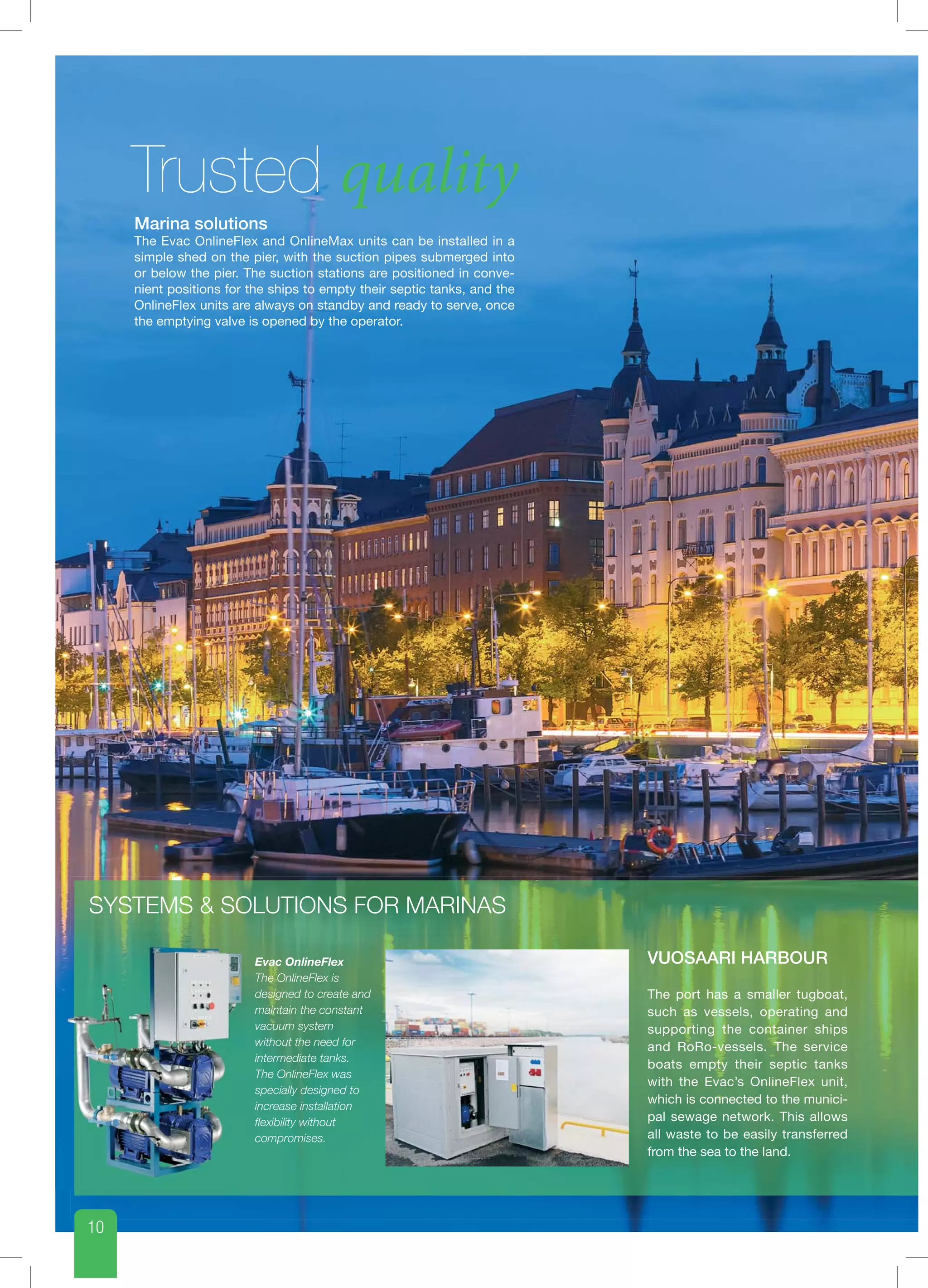 Evac Building and Industry Vacuum Drainage Brochure | PDF