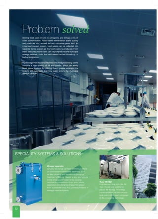Evac Building and Industry Vacuum Drainage Brochure | PDF