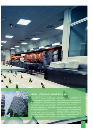 Evac Building and Industry Vacuum Drainage Brochure | PDF