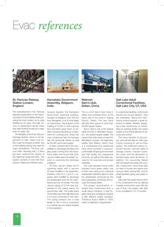 Evac Building and Industry Vacuum Drainage Brochure | PDF