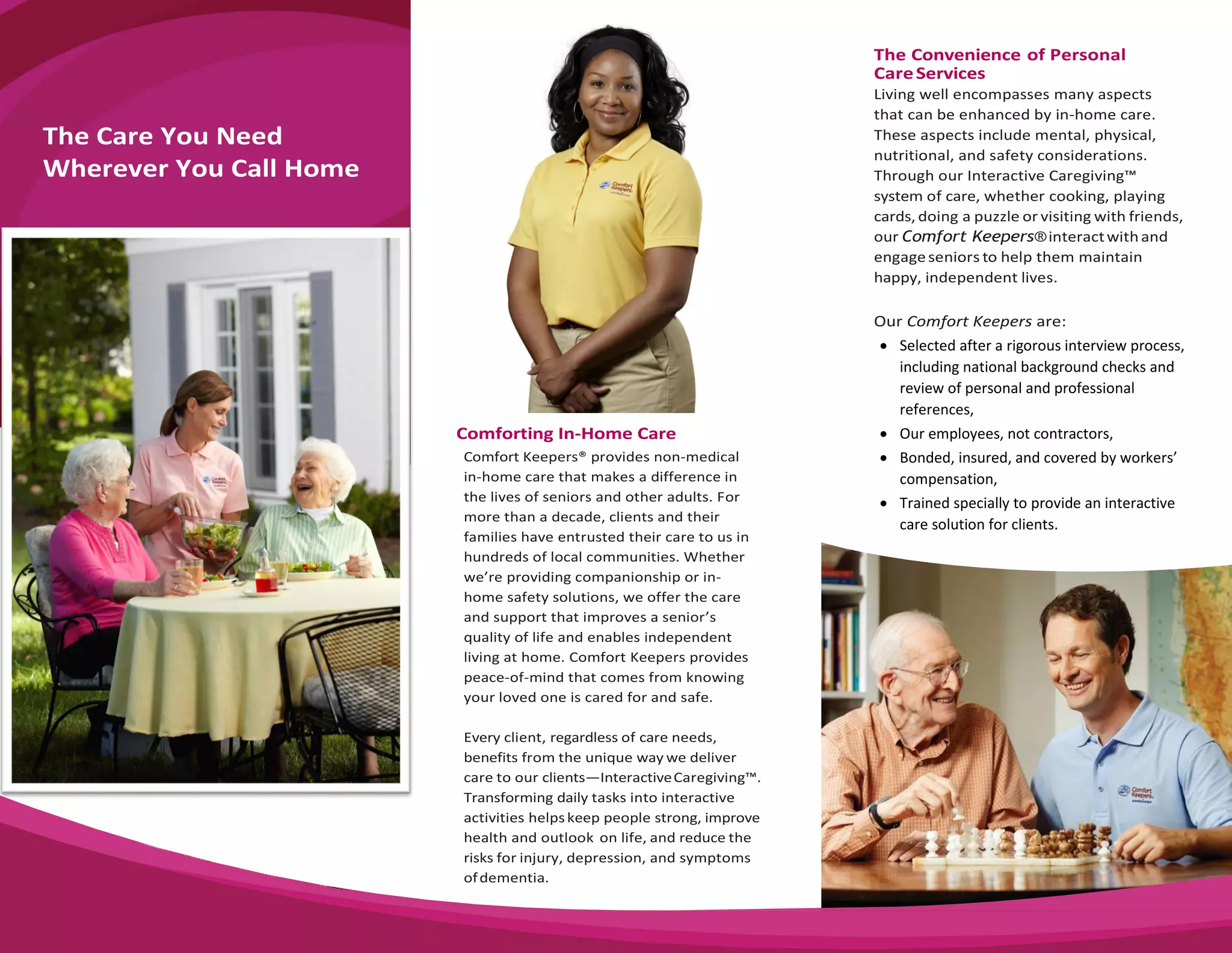 CK PSA brochure inside | PPT