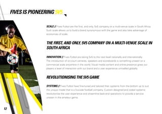 FIVES FUTBOL INFO PACK_email | PDF | Soccer | Sports