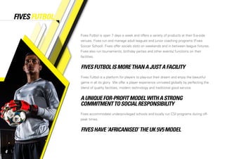 FIVES FUTBOL INFO PACK_email | PDF | Soccer | Sports