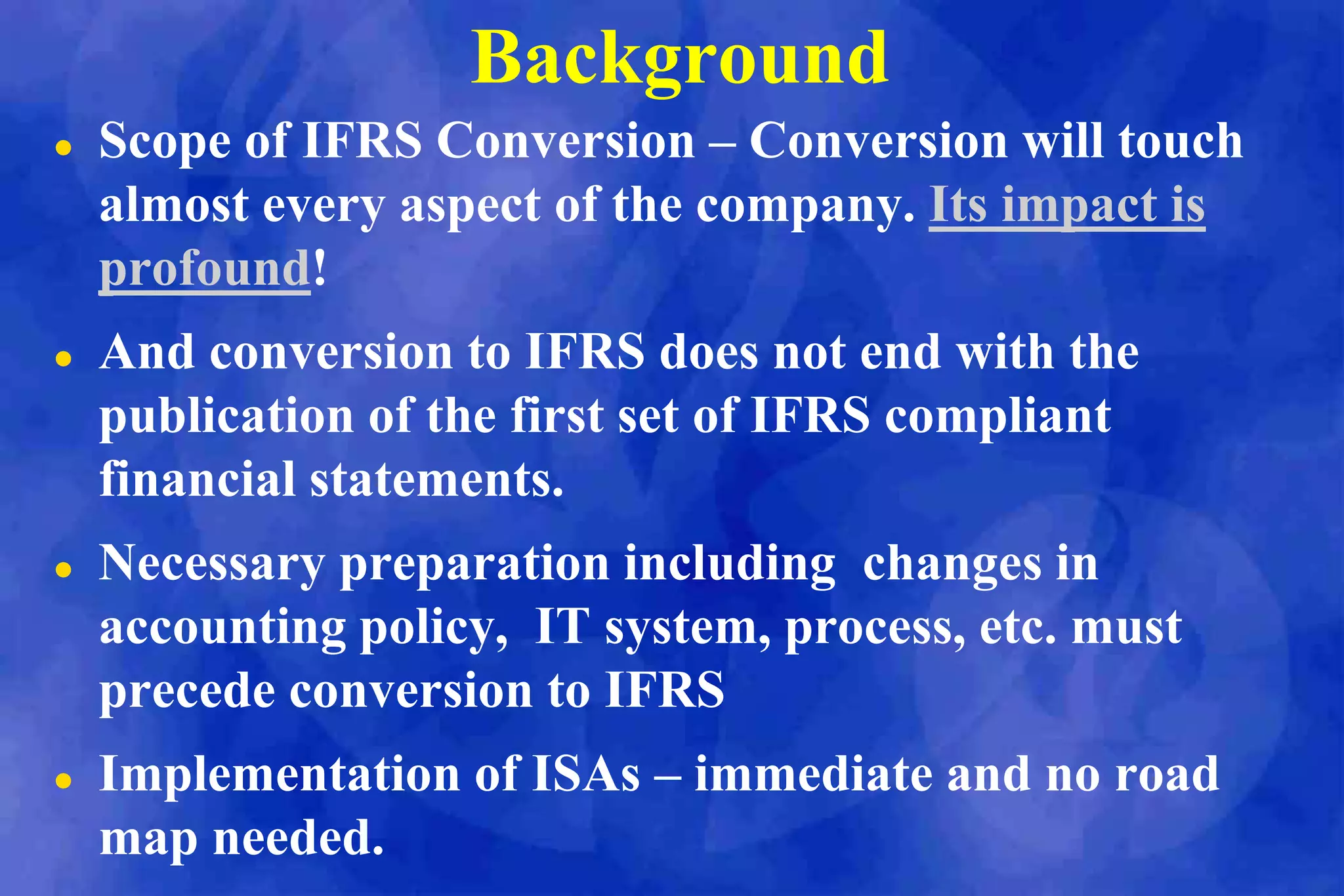 ifrs-adoption-road-map-presentation-to-development-bank gashe | PPT