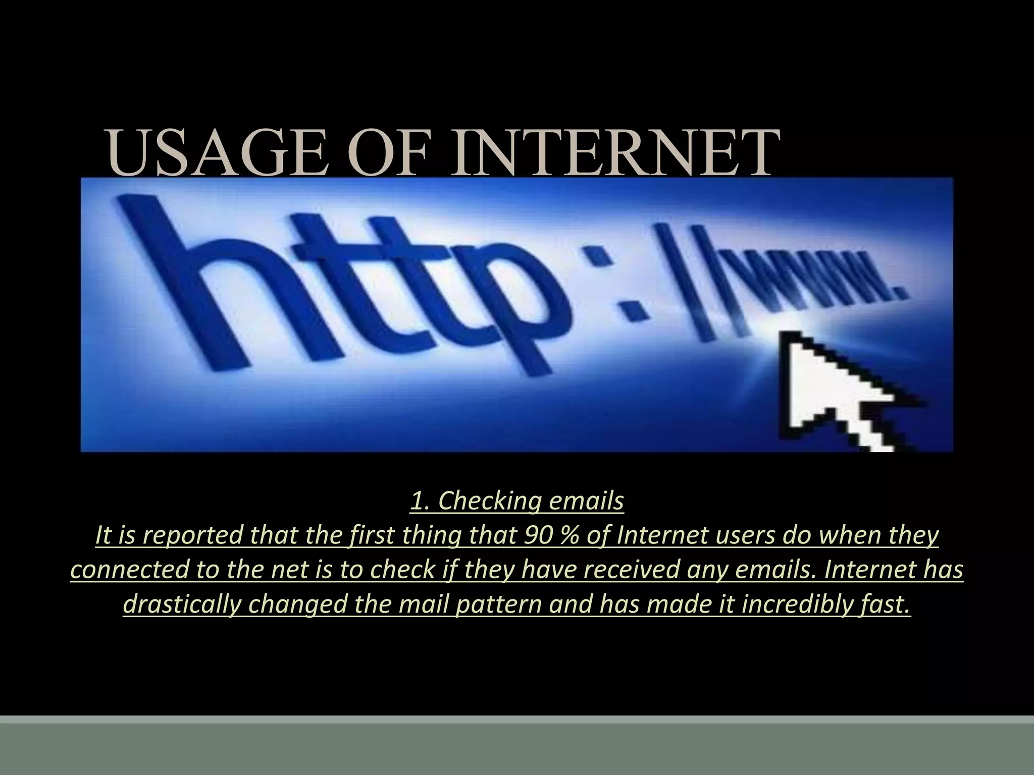 Computer Assignment Topic-Internet | PPTX