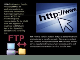 Computer Assignment Topic-Internet | PPTX