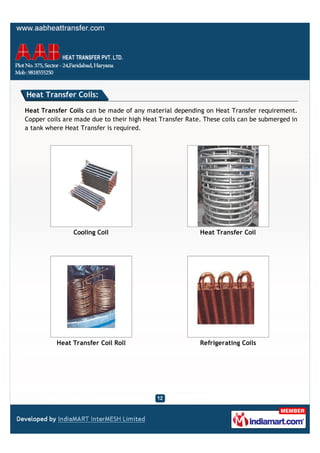 AAB Heat Transfer Pvt. Ltd., Faridabad, Plate Heat Exchangers | PDF