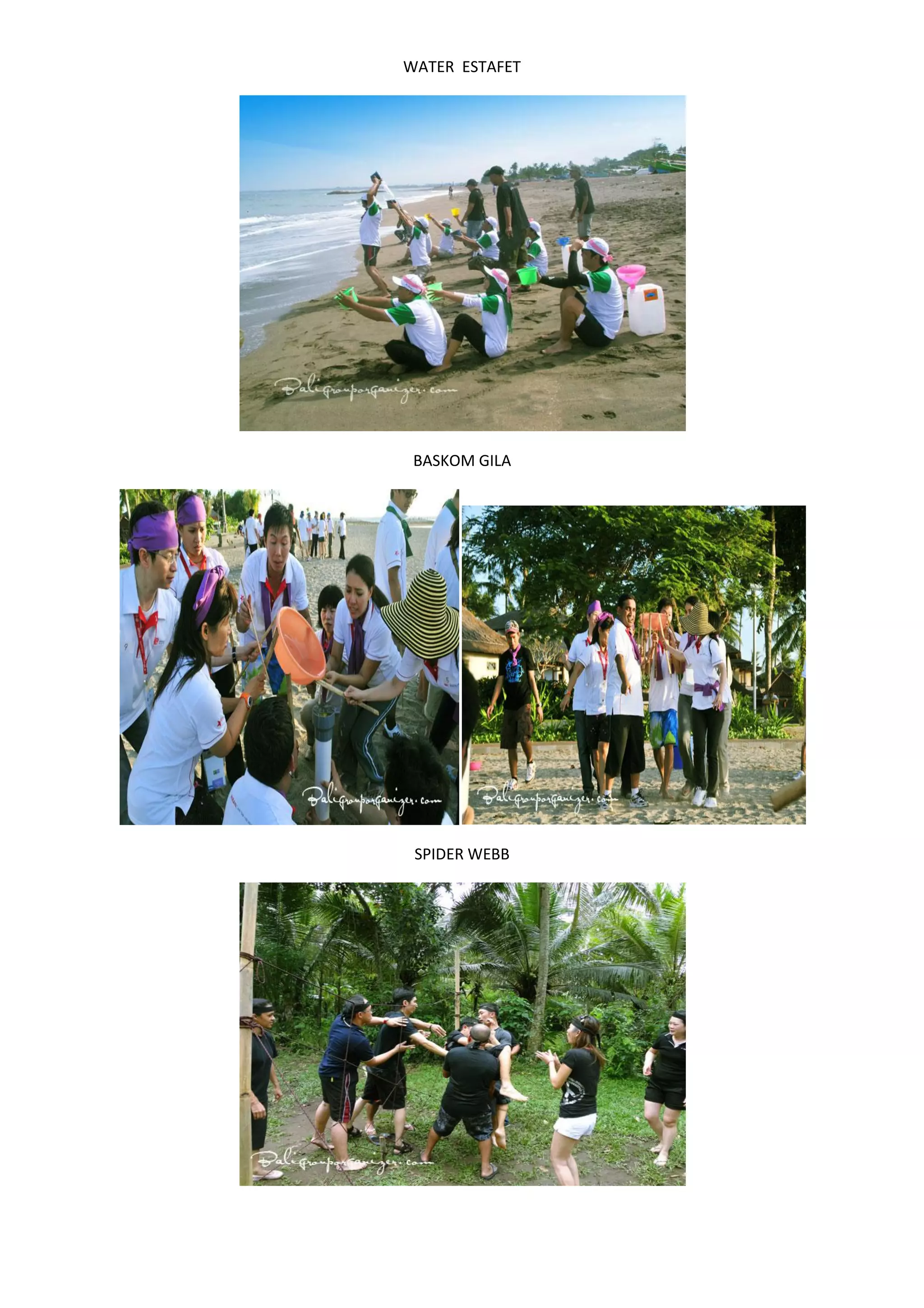 Contoh Permainan dan Games outbound | PDF