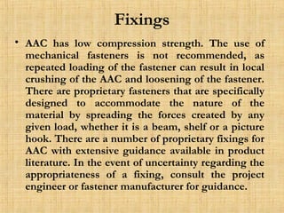 autoclaved aerated concrete | PPT