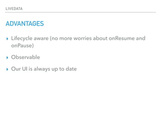 Android Architecture Components | PPT